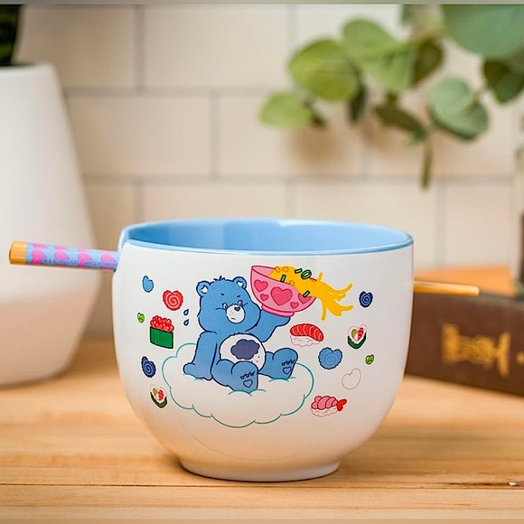Kitchen | Care Bears Grumpy Bear Retro Ramen Bowl Nwt | Poshmark
